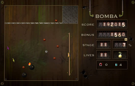 Bomba | A Jezzball and Barrack inspired arcade game for Mac